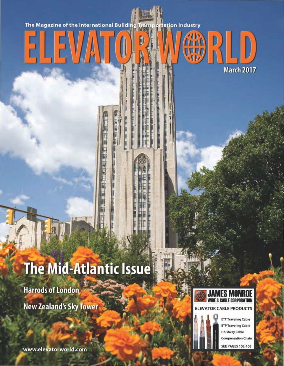 Get digital access to Elevator World - March 2017 issue | Magzter.com