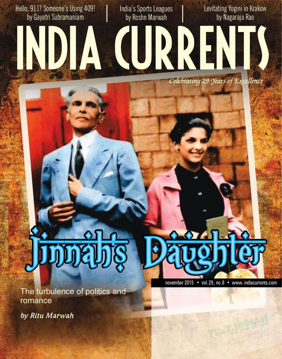 Get digital access to India Currents - November 2015 issue | Magzter.com