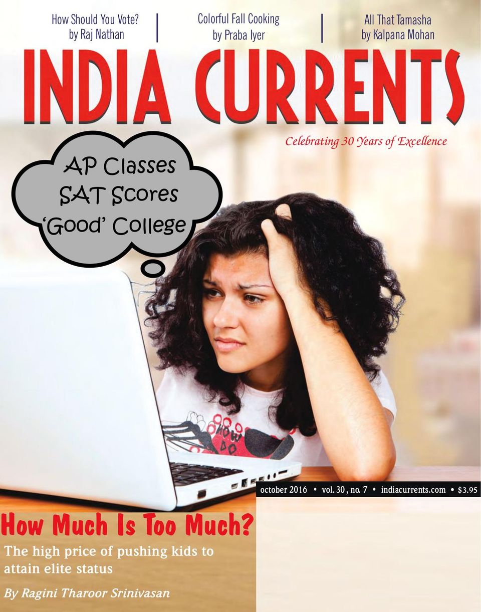 Get digital access to India Currents - October 2016 issue | Magzter.com
