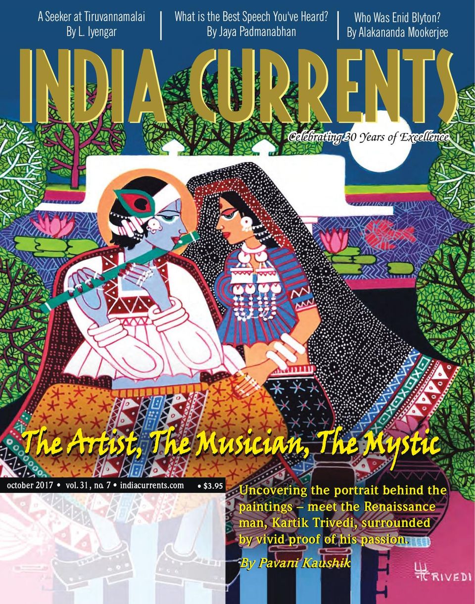 Get digital access to India Currents - October 2017 issue | Magzter.com