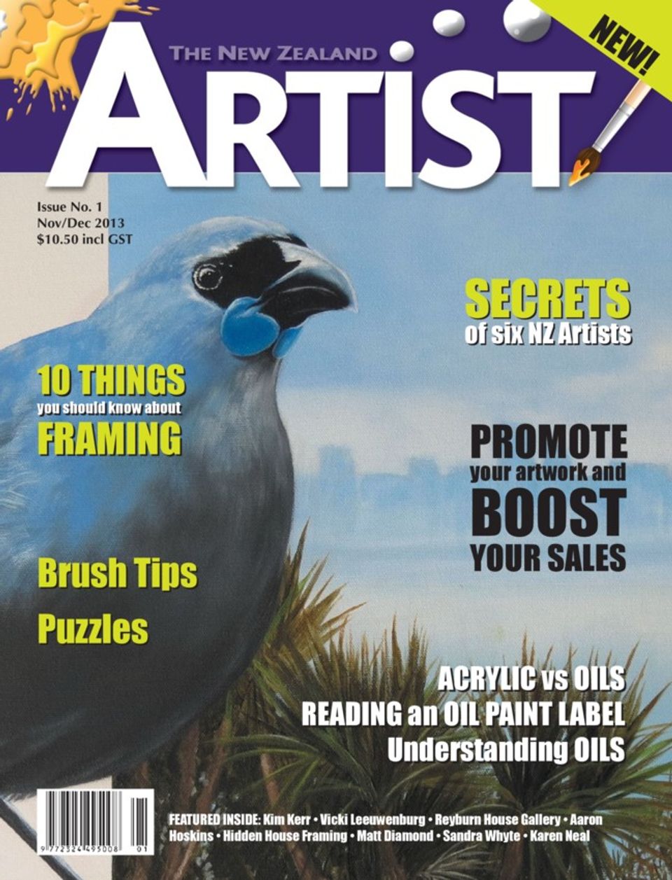 Get digital access to The New Zealand Artist Magazine - Issue 1 issue ...