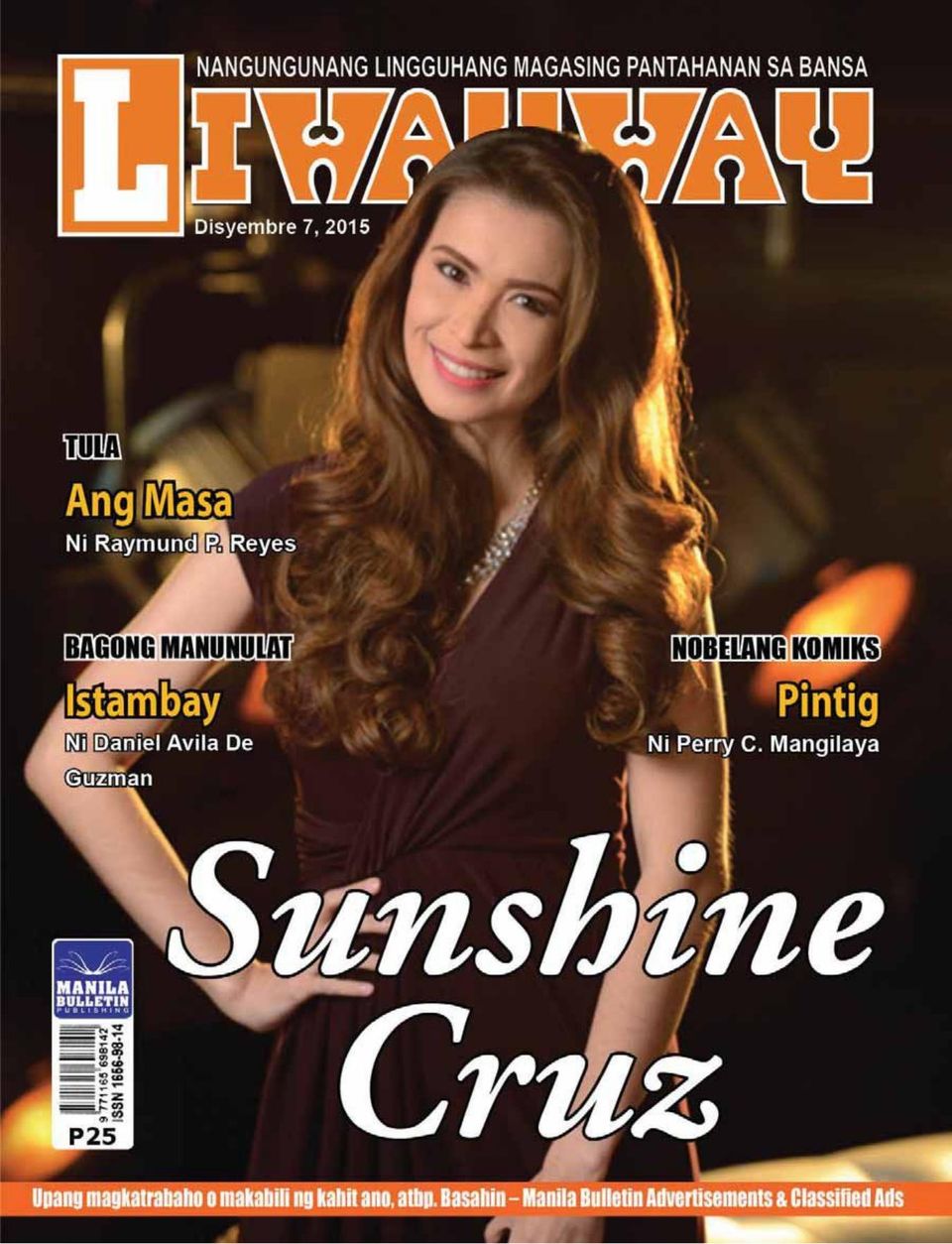 Liwayway-December 7, 2015 Magazine - Get your Digital Subscription