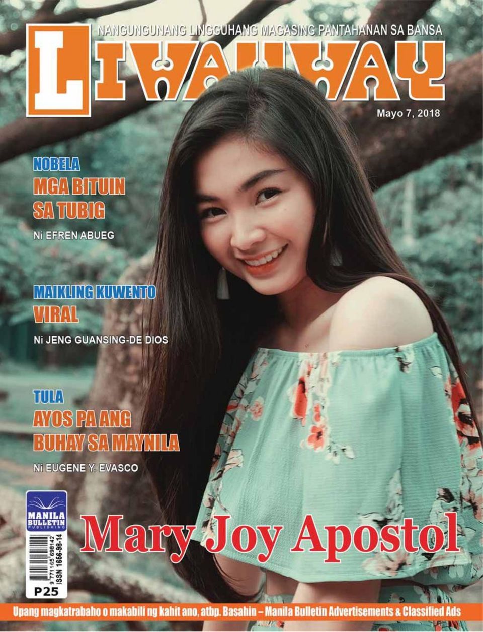 Liwayway-May 7, 2018 Magazine - Get your Digital Subscription