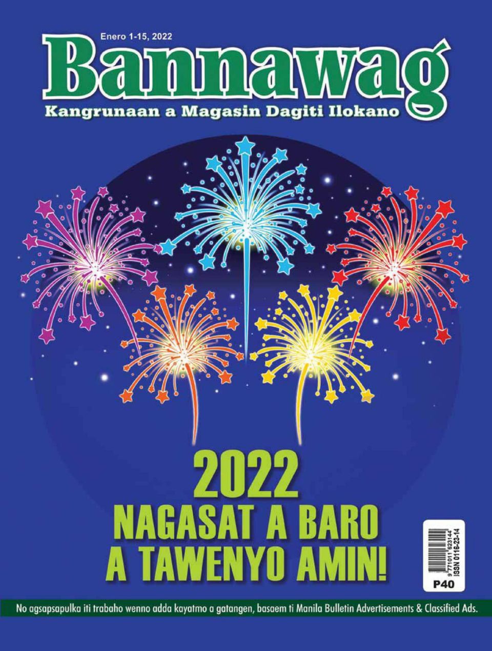 Bannawag-January 1-15, 2022 Magazine - Get your Digital Subscription