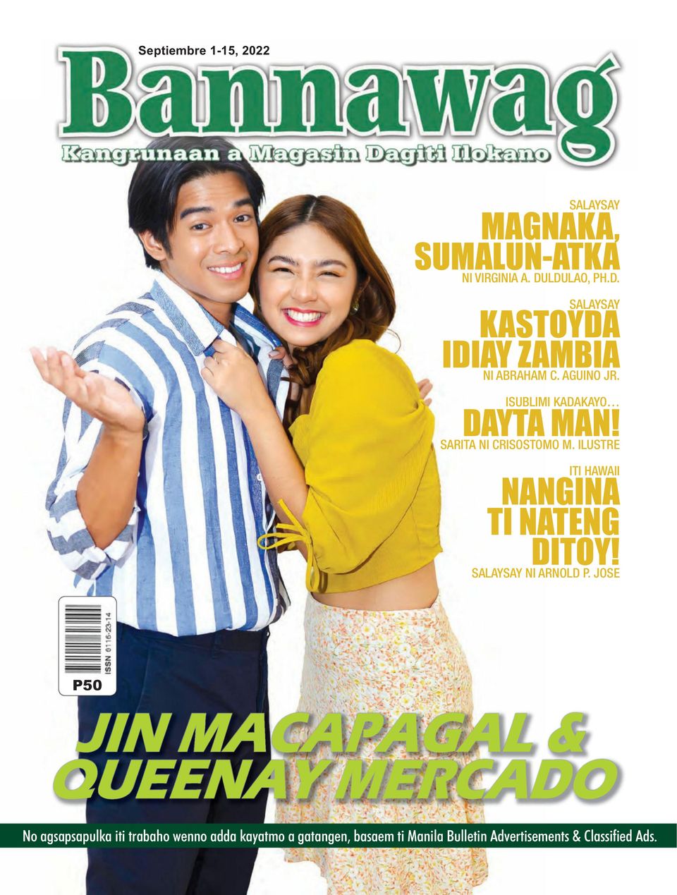 Bannawag-September 1-15, 2022 Magazine - Get your Digital Subscription