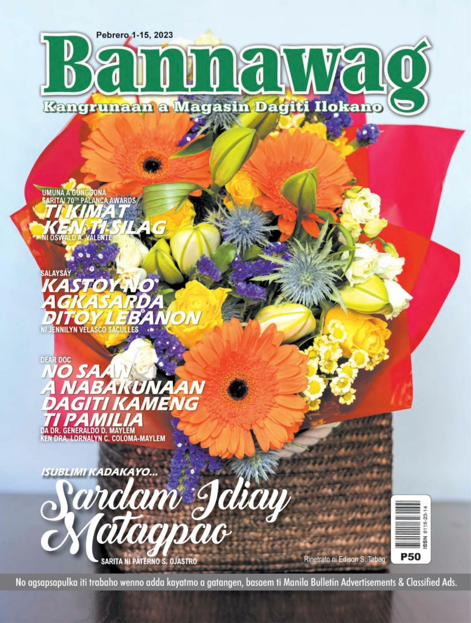 Bannawag-February 1-15, 2023 Magazine - Get your Digital Subscription