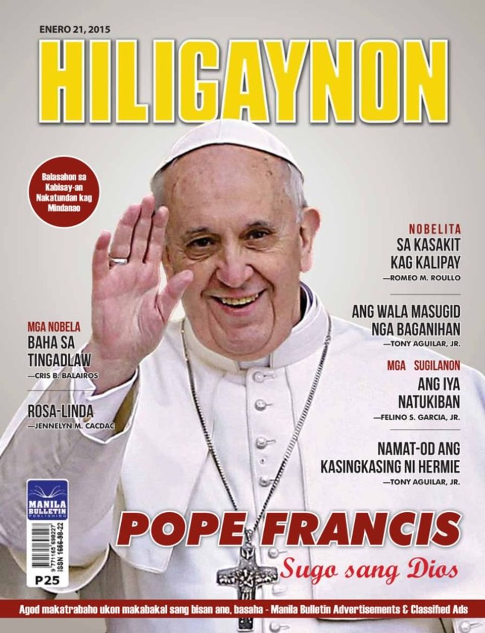 Get digital access to Hiligaynon - January 21, 2015 issue | Magzter.com