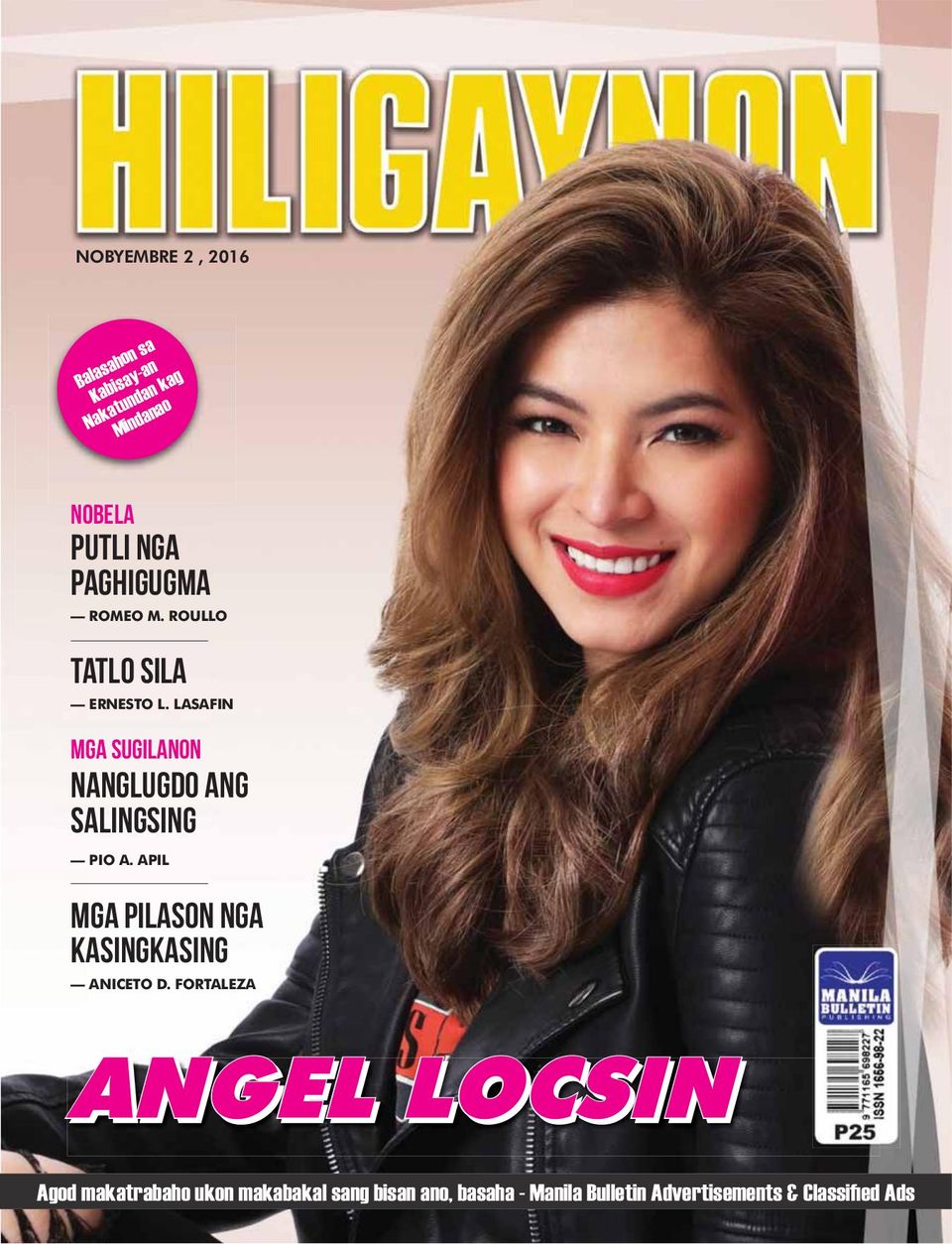 Get digital access to Hiligaynon - November 2, 2016 issue | Magzter.com