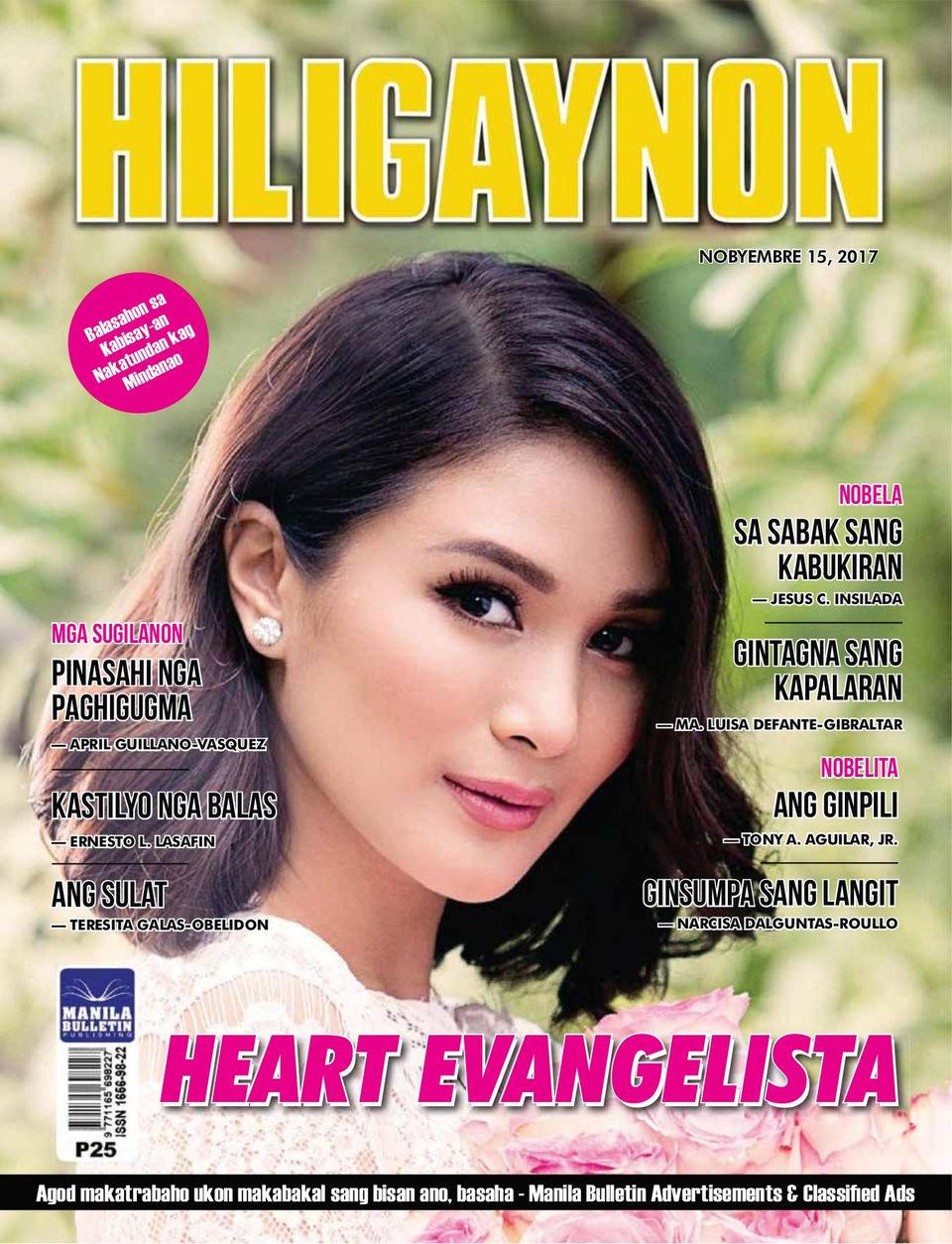 Get digital access to Hiligaynon - November 15, 2017 issue | Magzter.com