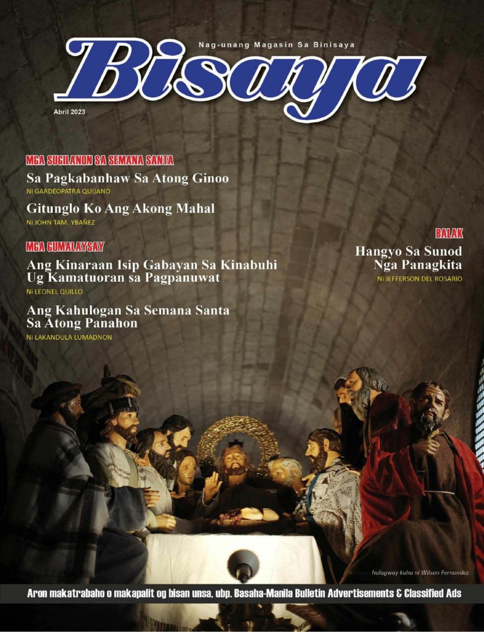 Get digital access to Bisaya - April 2023 issue | Magzter.com