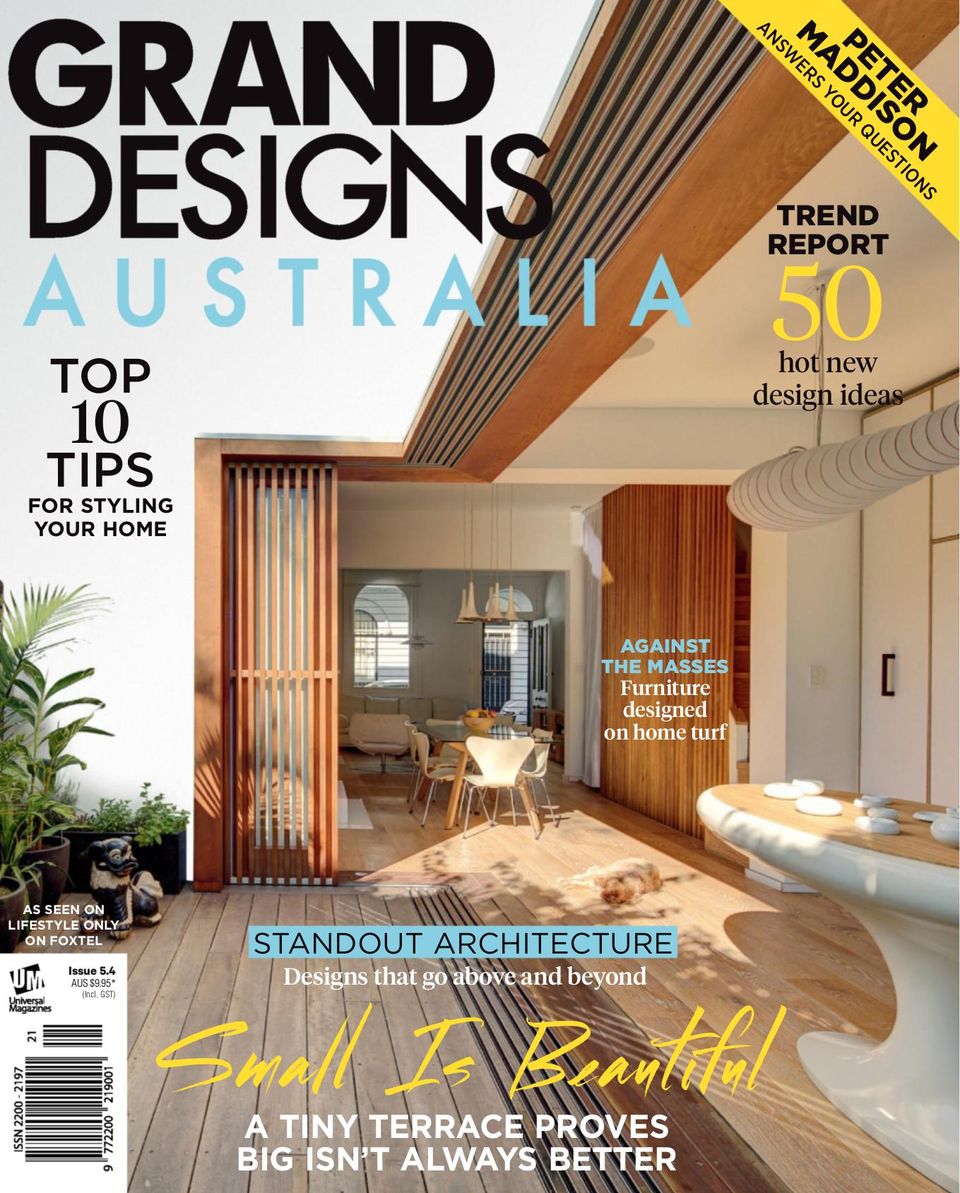 Grand Designs Australia-Issue 5.4 Magazine - Get your Digital Subscription