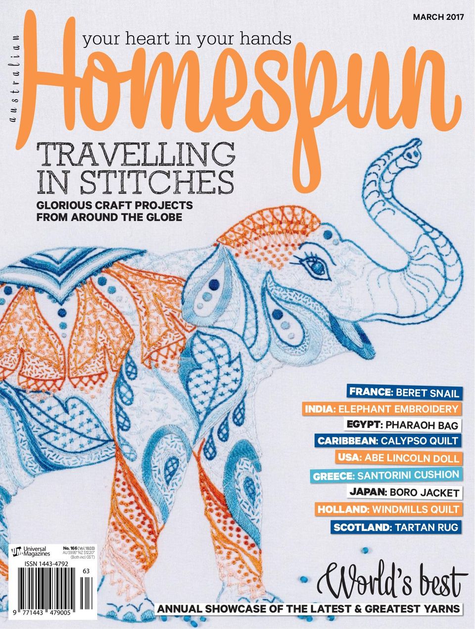 Get digital access to Homespun - March 2017 issue | Magzter.com