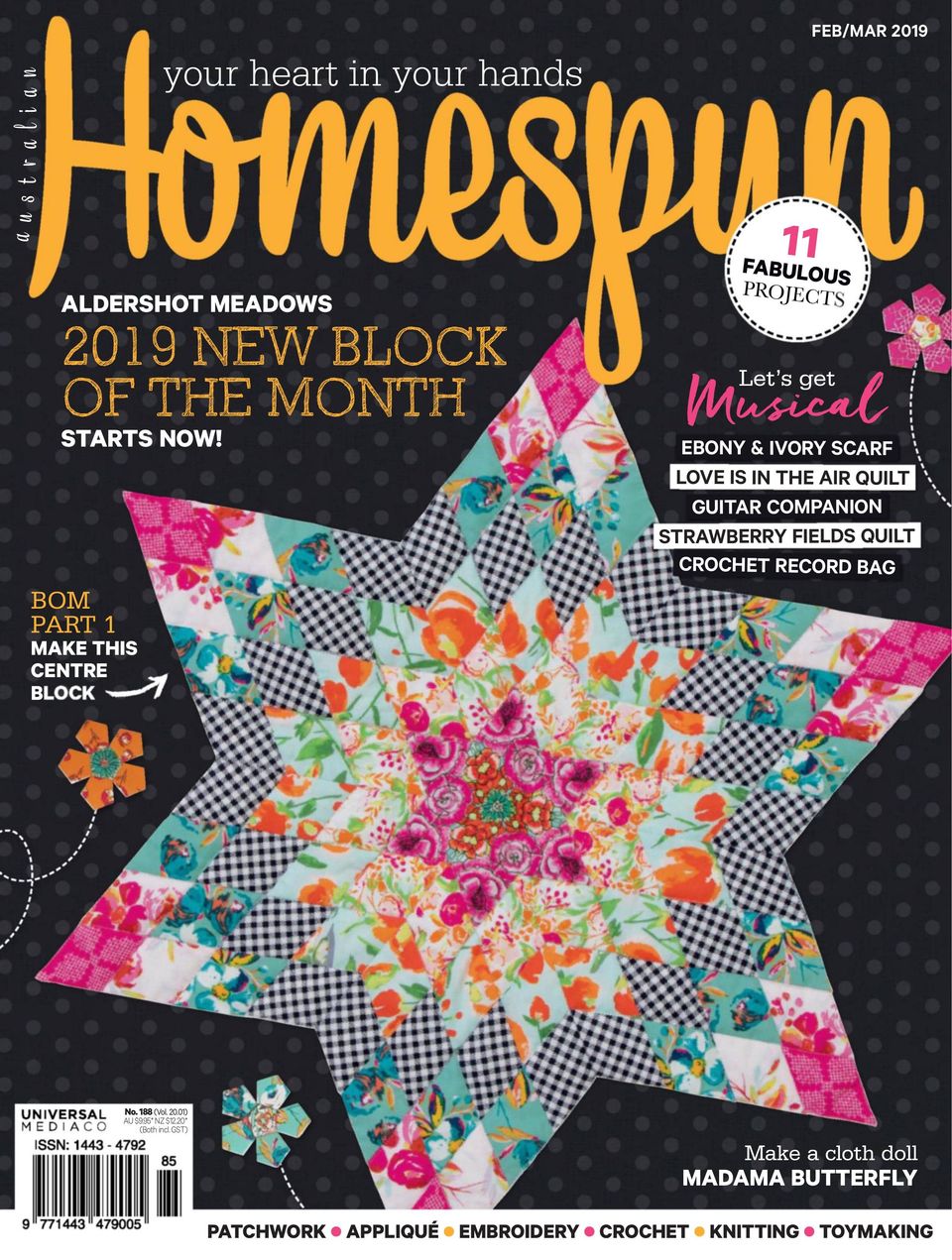 Get digital access to Homespun - February - March 2019 issue | Magzter.com