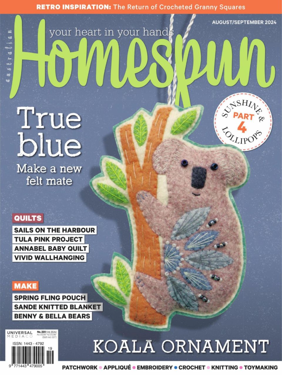 Get digital access to Homespun Magazine | Magzter.com