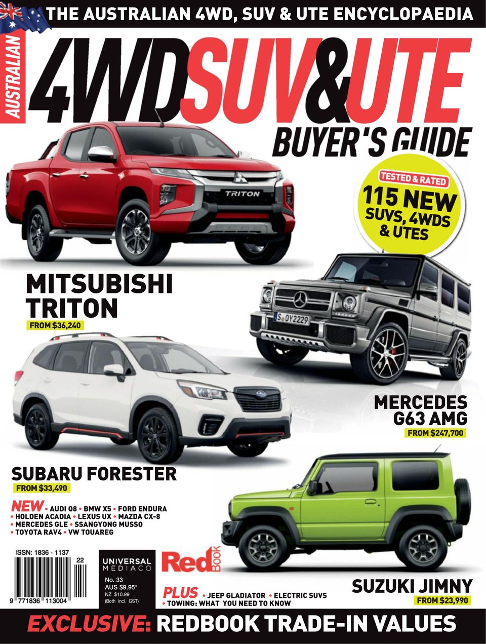 Australian 4WD & SUV Buyer's Guide-Issue #33 2019 Magazine