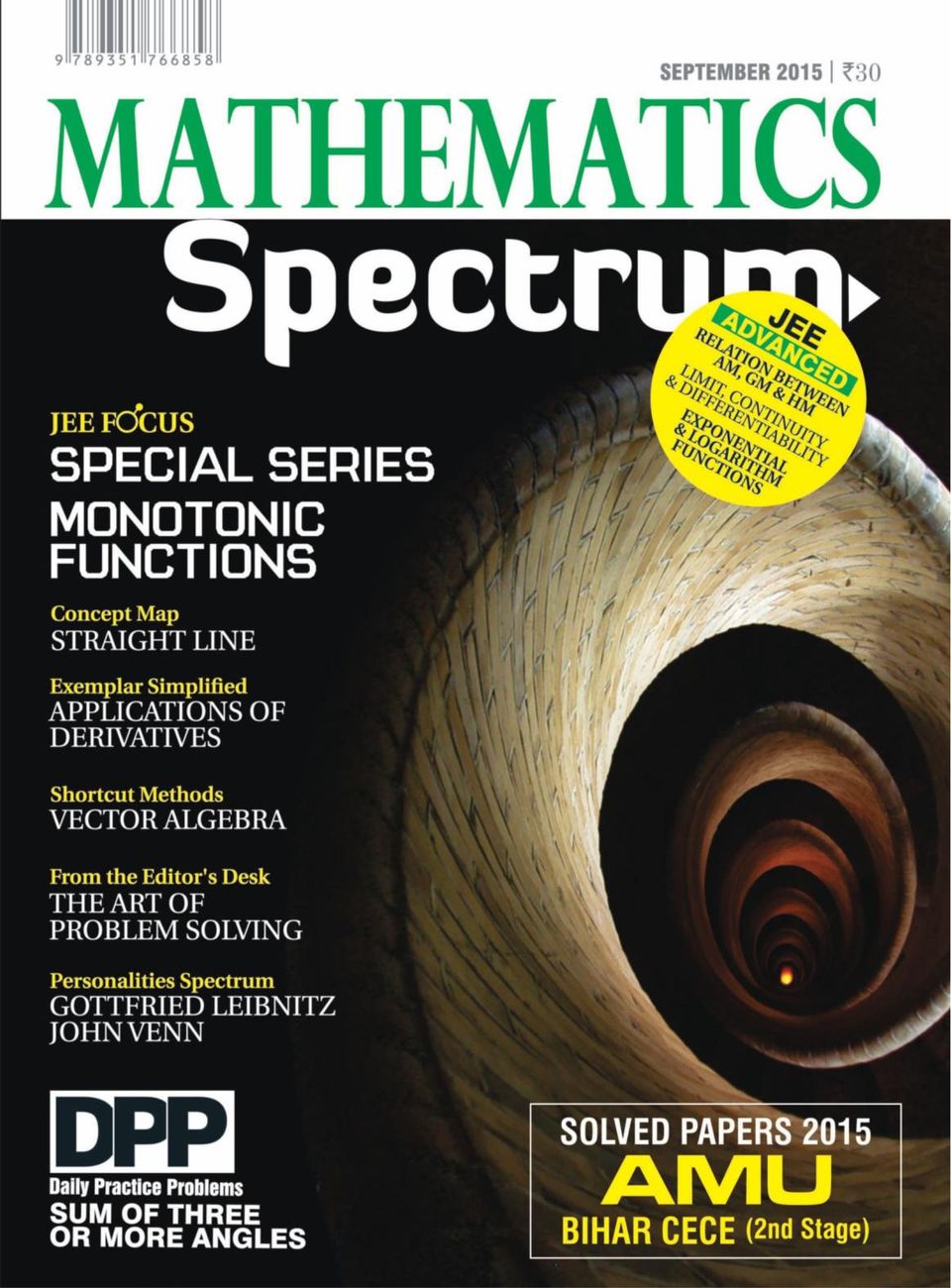Get digital access to Spectrum Mathematics - September 2015 issue | Magzter.com