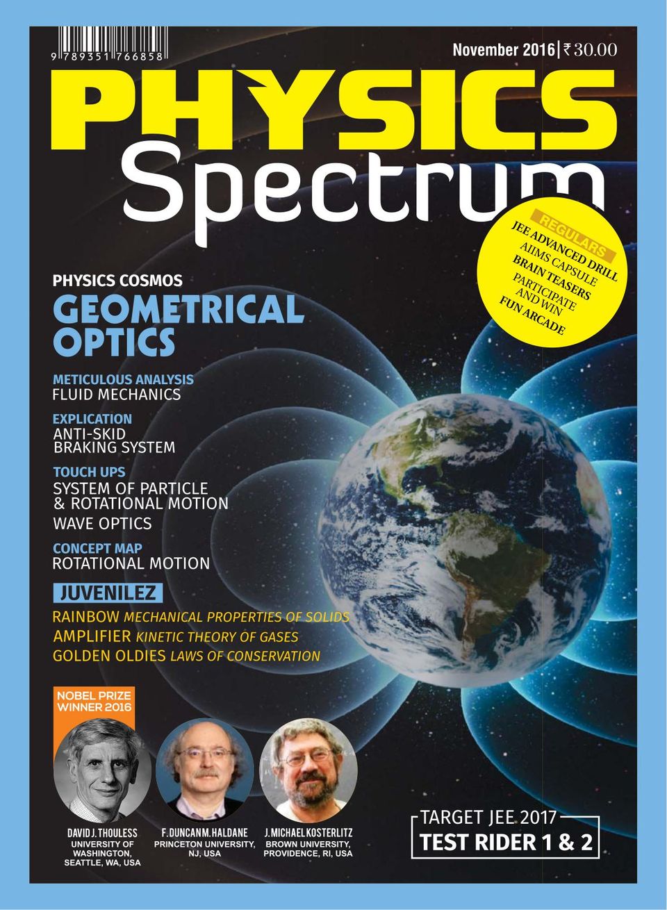 Get digital access to Spectrum Physics - November 2016 issue | Magzter.com