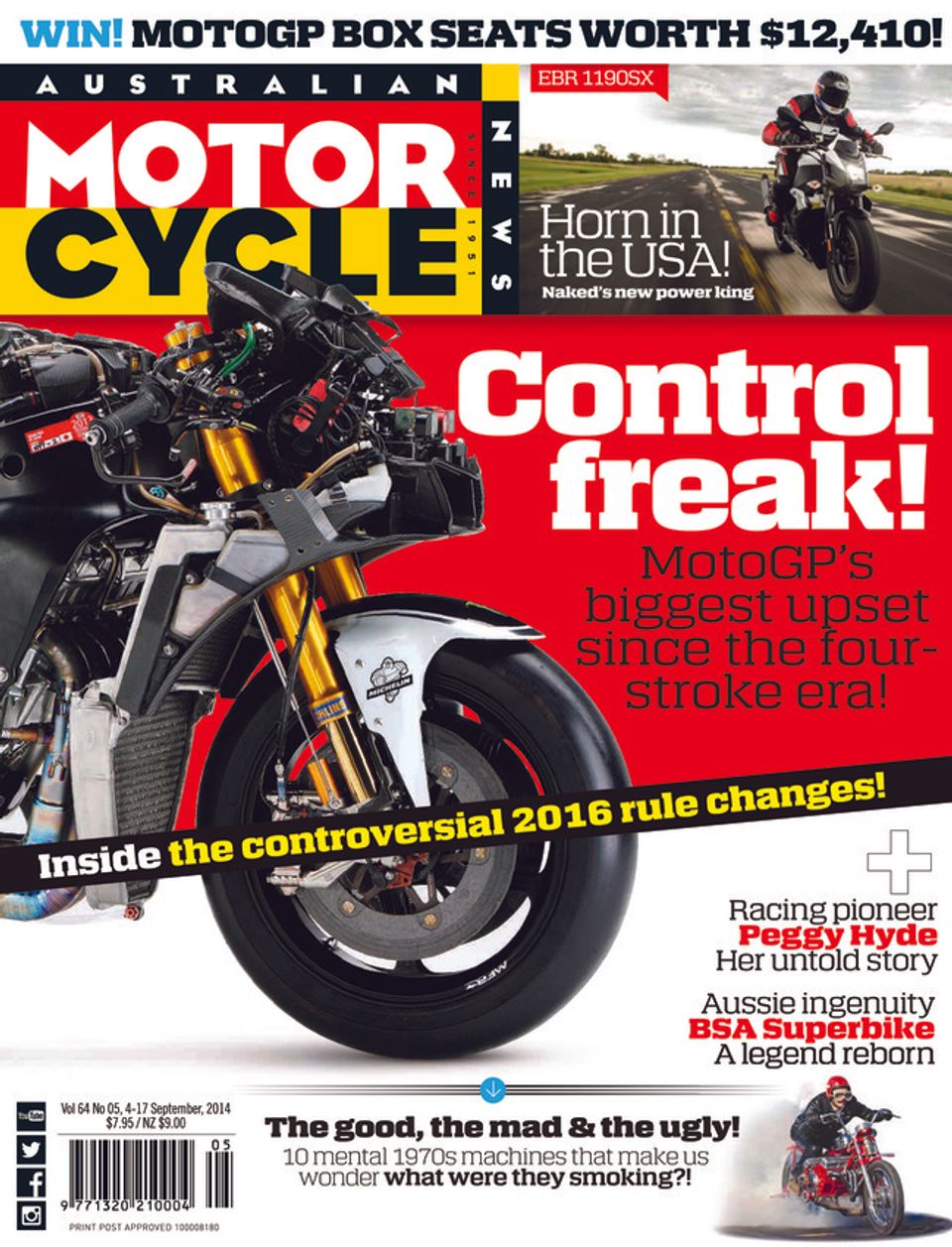 Australian Motorcycle News-2014 Issue 18 Magazine