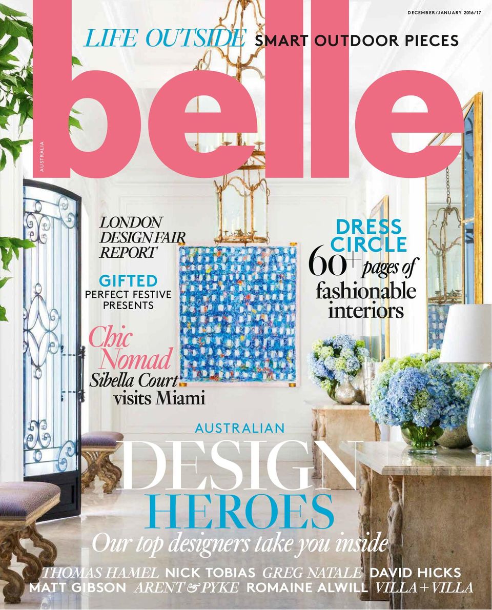 Belle Magazine Australia-December/January 2016/17 Magazine