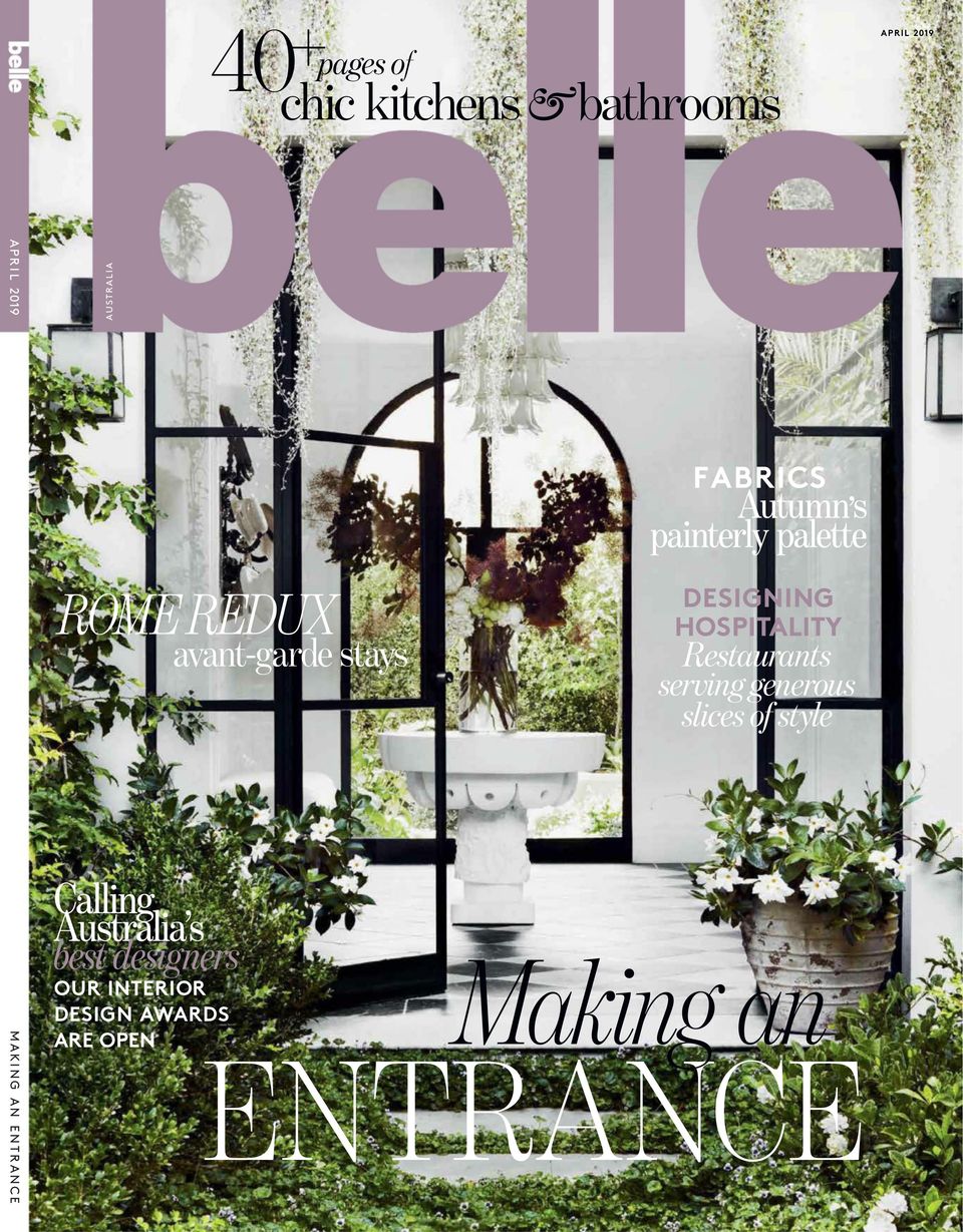 Get digital access to Belle Magazine Australia - April 2019 issue ...