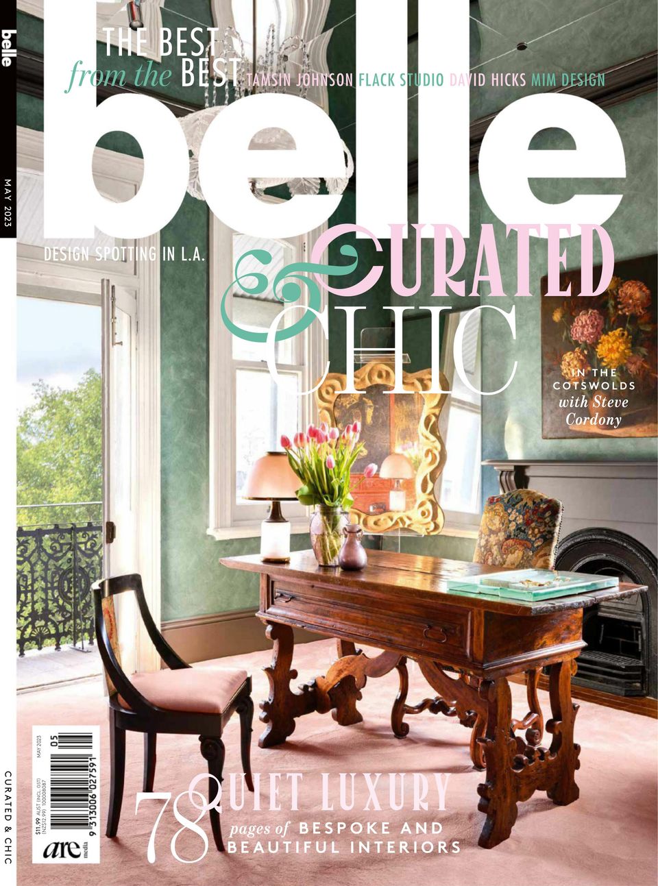 Get digital access to Belle Magazine Australia - May 2023 issue | Magzter.com