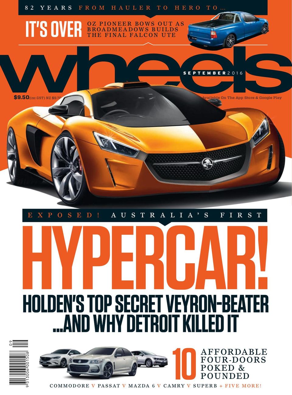 Wheels Australia Magazine-September 2016 Magazine