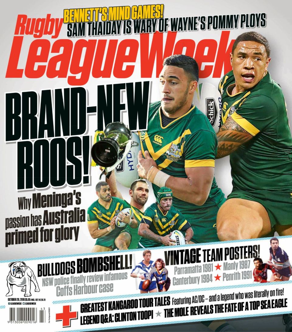 Get digital access to Rugby League Week - 2016 Issue 38 issue | Magzter.com