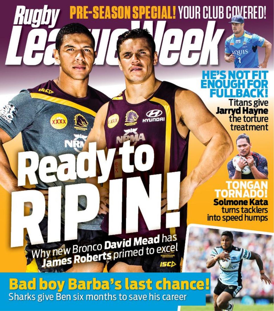 Get digital access to Rugby League Week - 2017 Issue 1 issue | Magzter.com