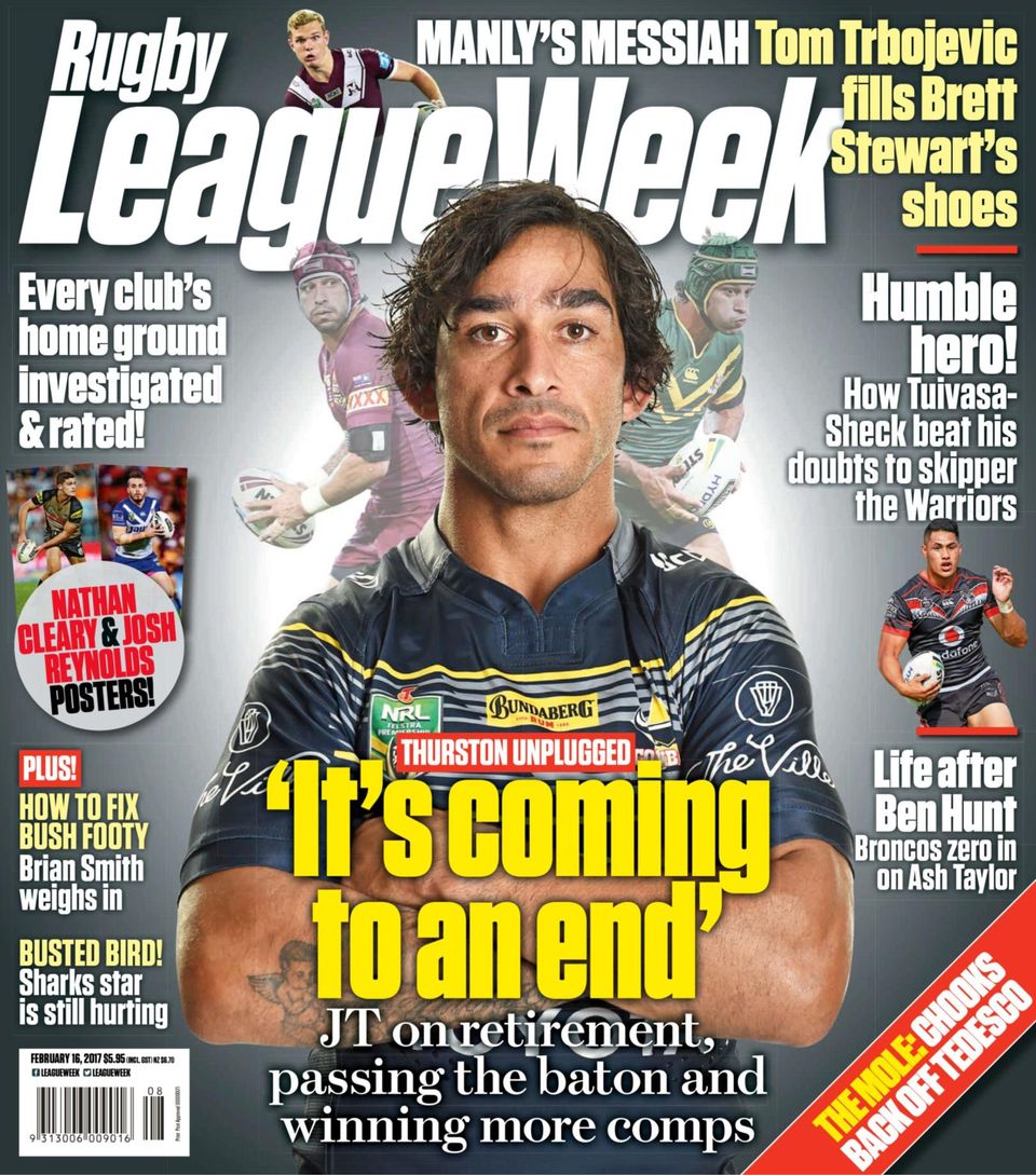 Get digital access to Rugby League Week - 2017 Issue 3 issue | Magzter.com