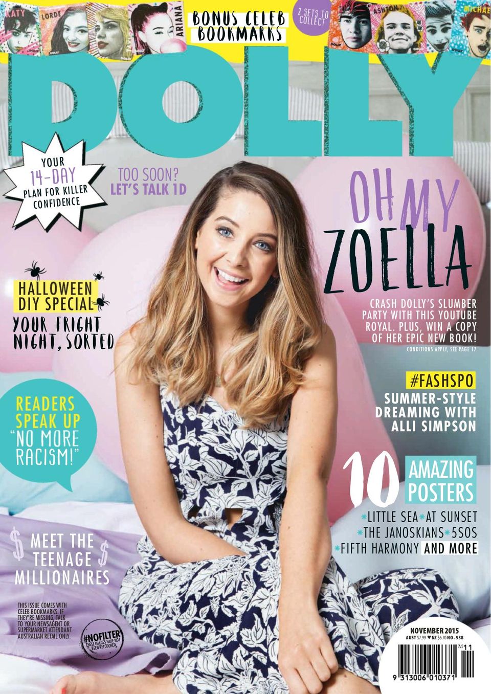 Get digital access to Dolly Magazine Australia - November 2015 issue ...
