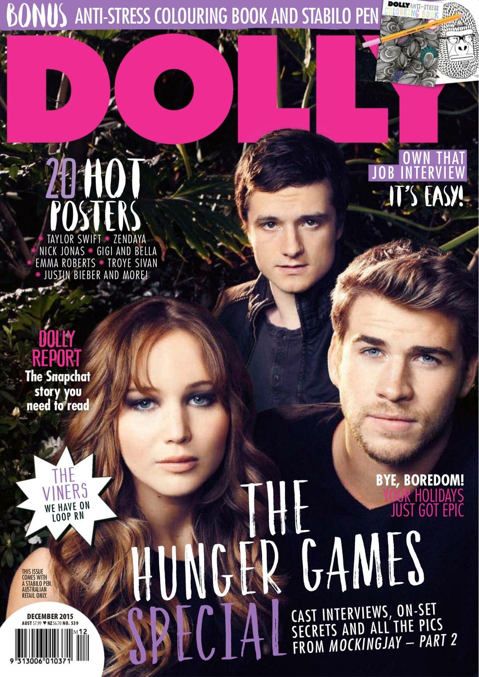 Get digital access to Dolly Magazine Australia - December 2015 issue ...