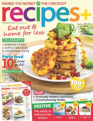 recipes+ Magazine November 2014 issue – Get your digital copy