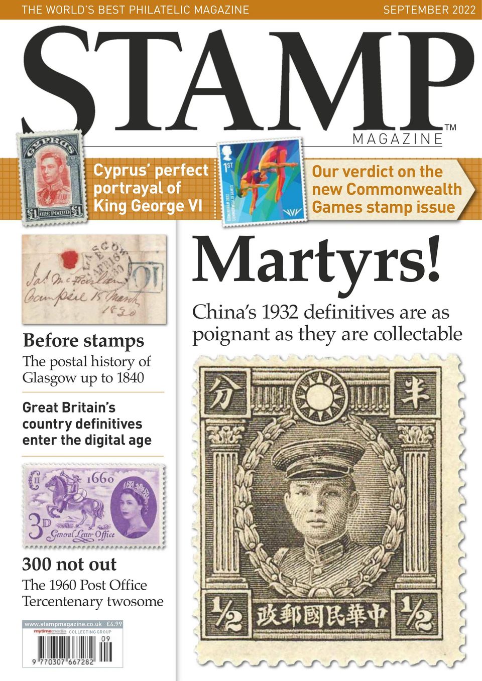 Get digital access to Stamp Magazine - September 2022 issue | Magzter.com