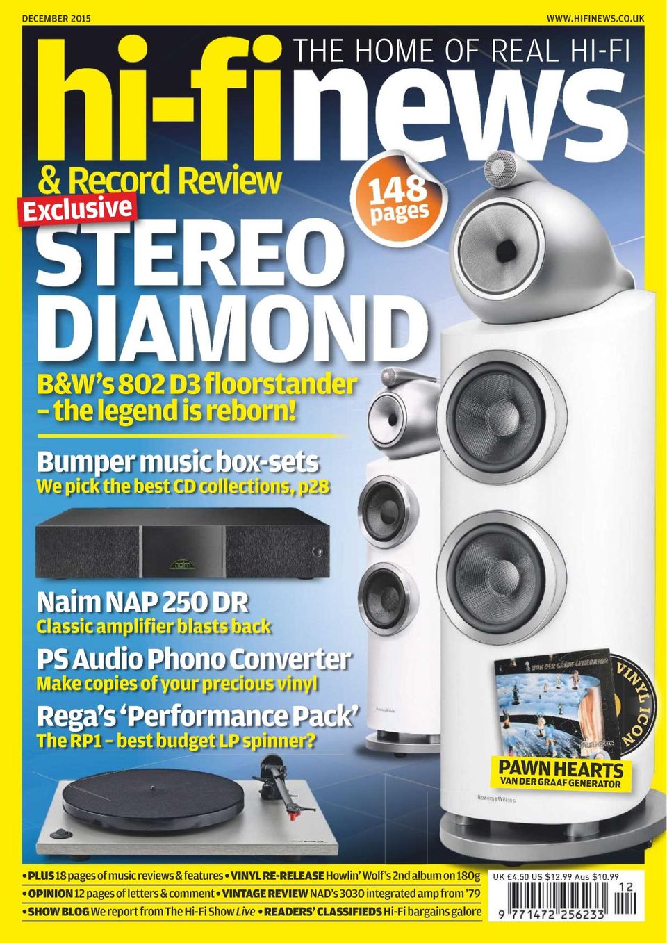Get digital access to Hi-Fi News - December 2015 issue | Magzter.com