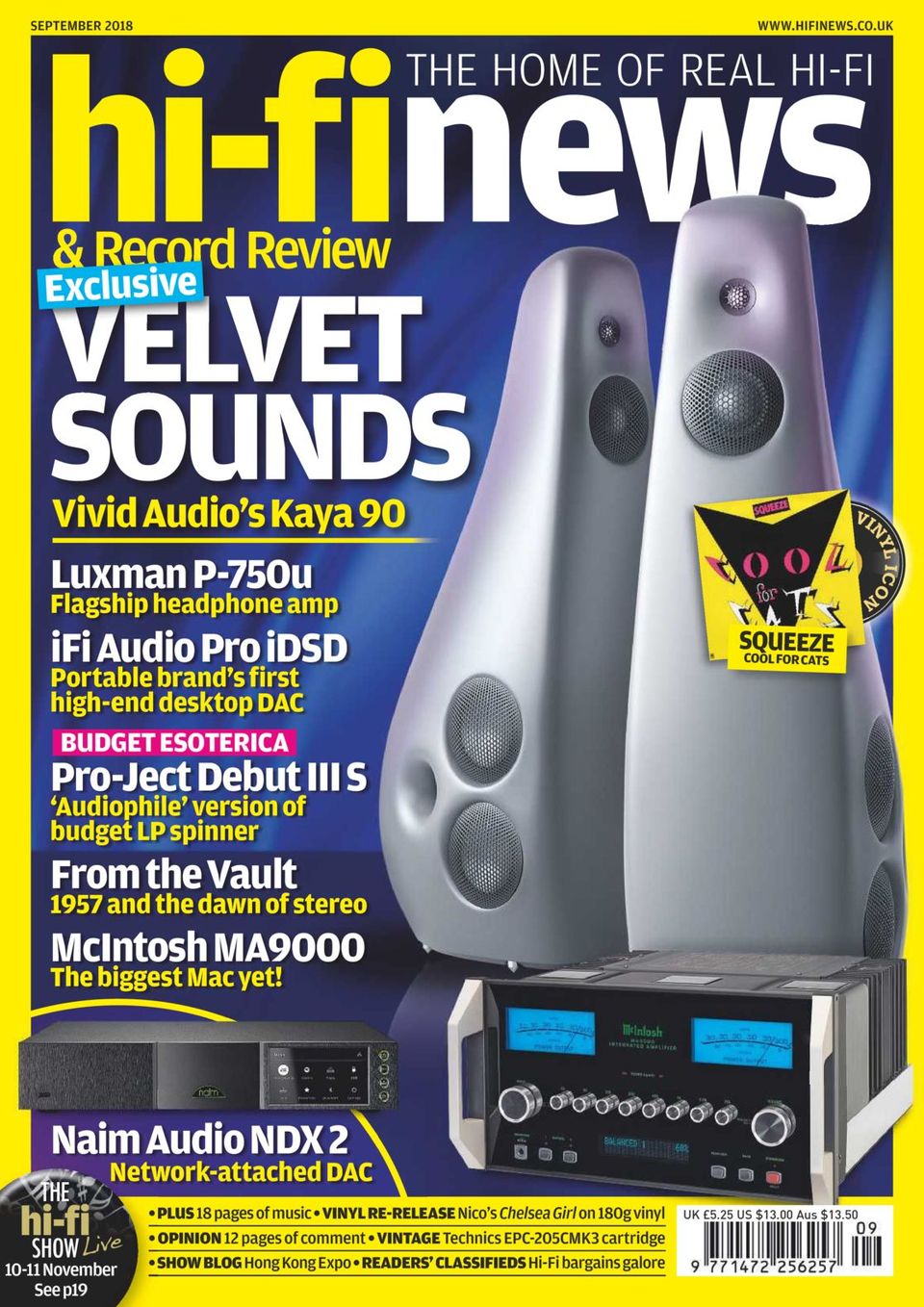 Get digital access to Hi-Fi News - September 2018 issue | Magzter.com
