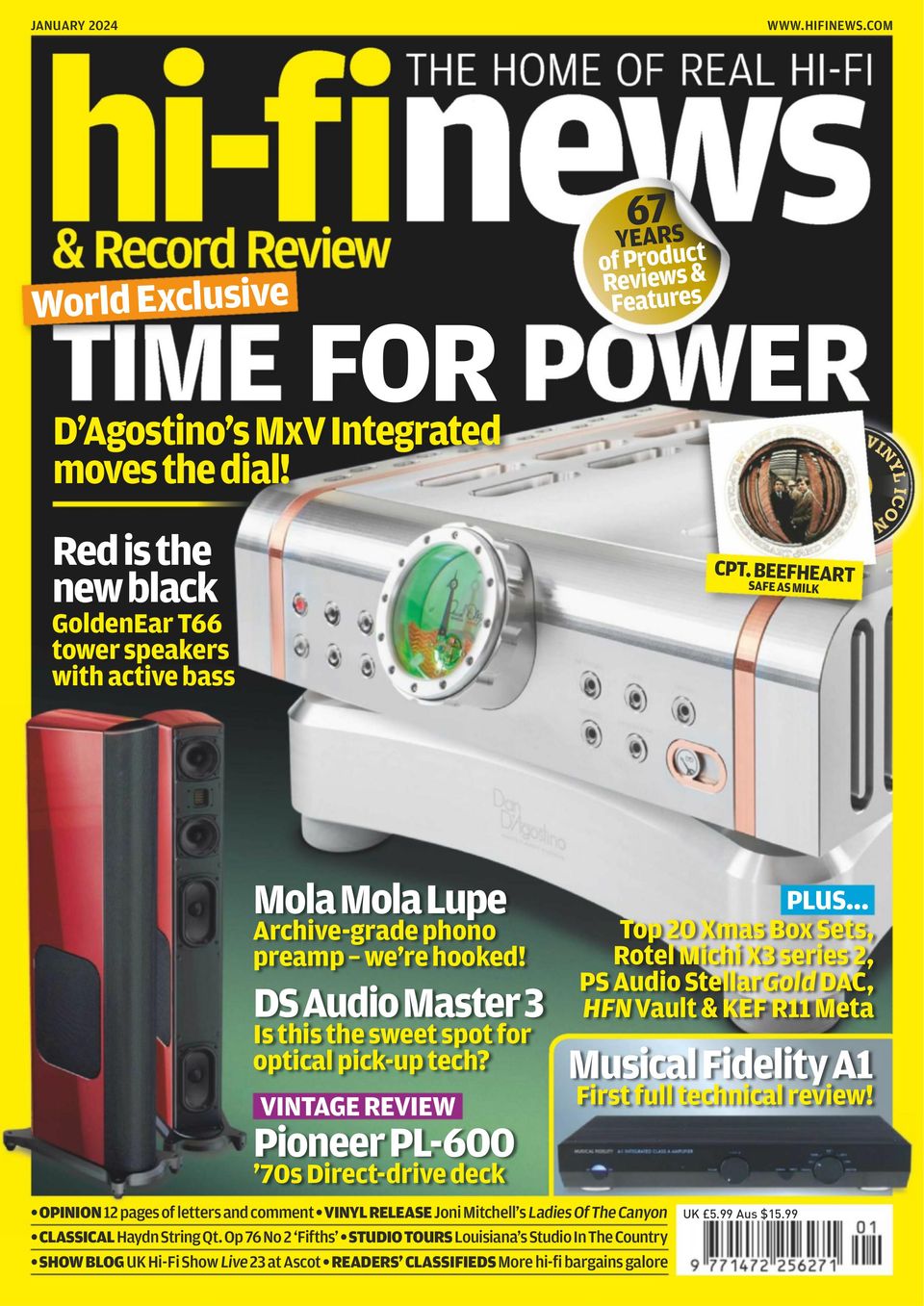 Get digital access to Hi-Fi News - January 2024 issue | Magzter.com