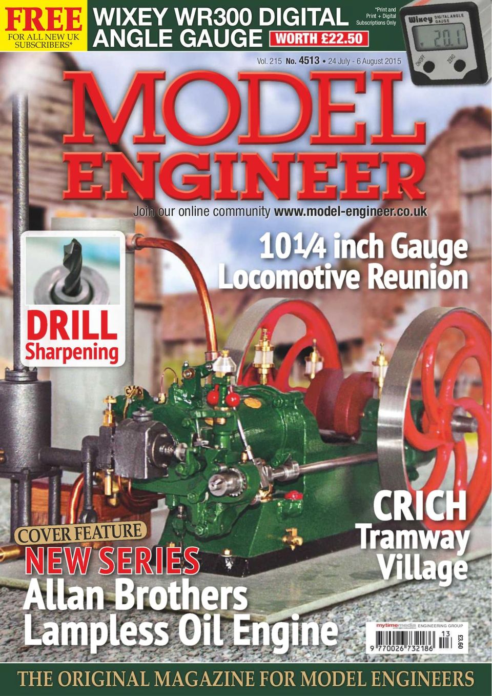 Model Engineer-4513 Magazine - Get your Digital Subscription