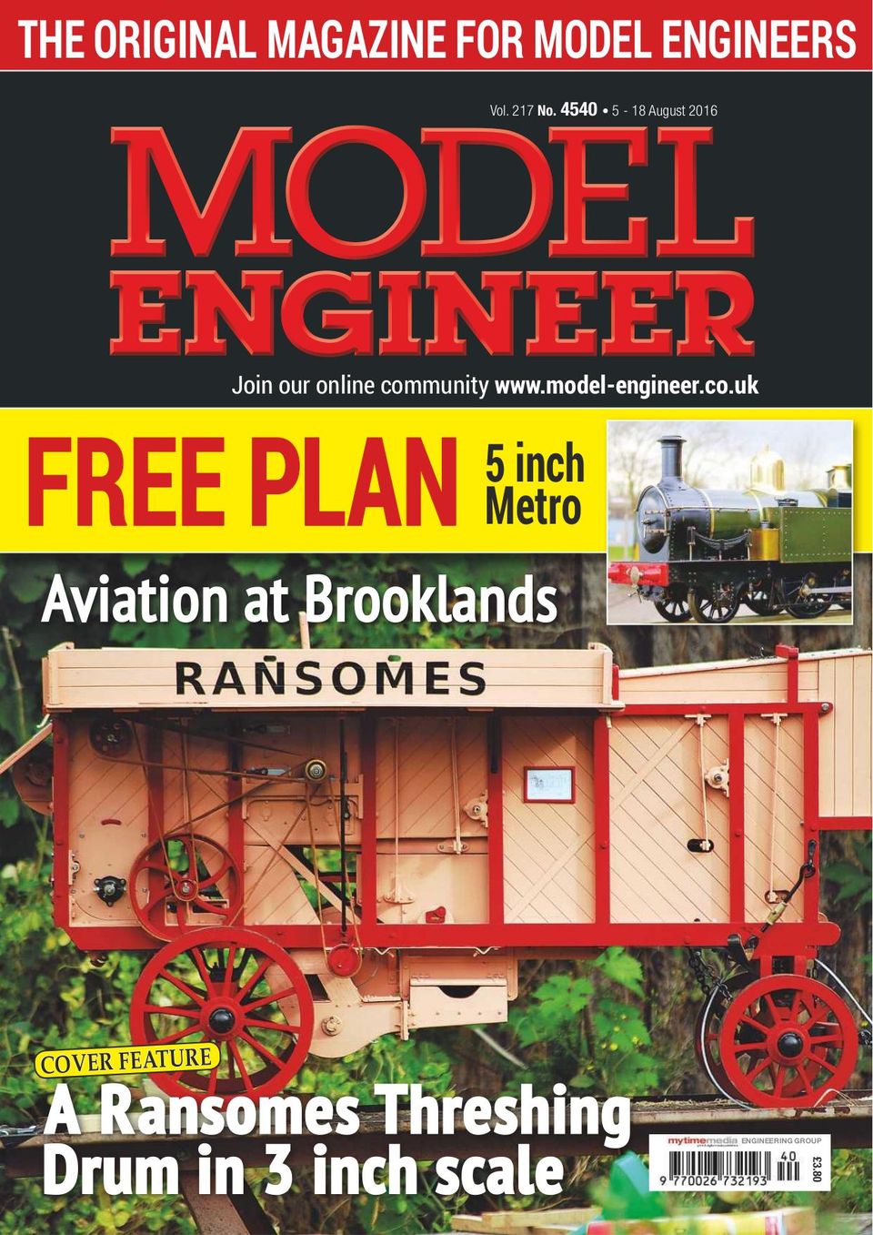 Model Engineer-4540 Magazine - Get your Digital Subscription