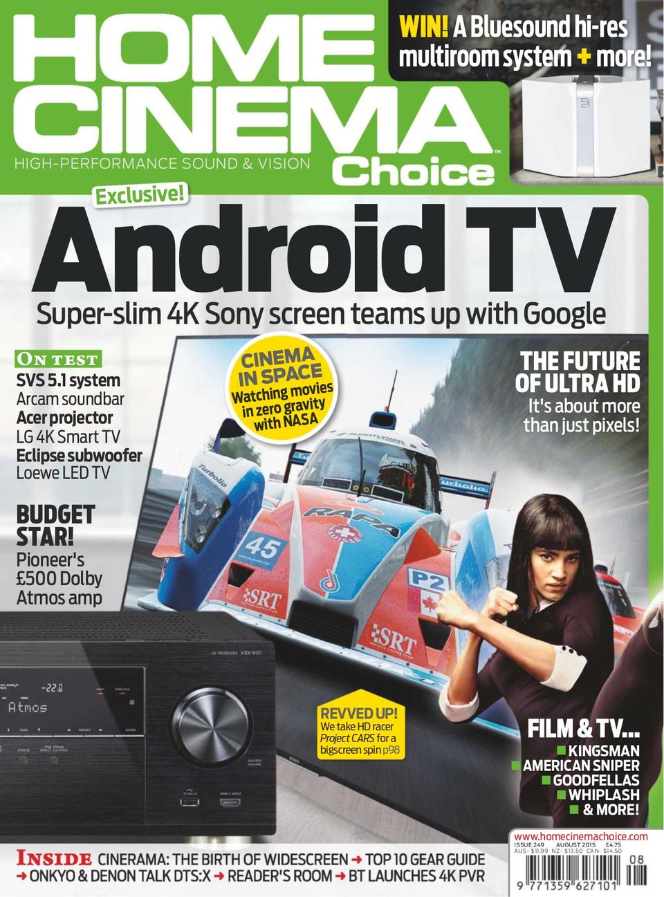 Home Cinema Choice-August 2015 Magazine - Get your Digital Subscription