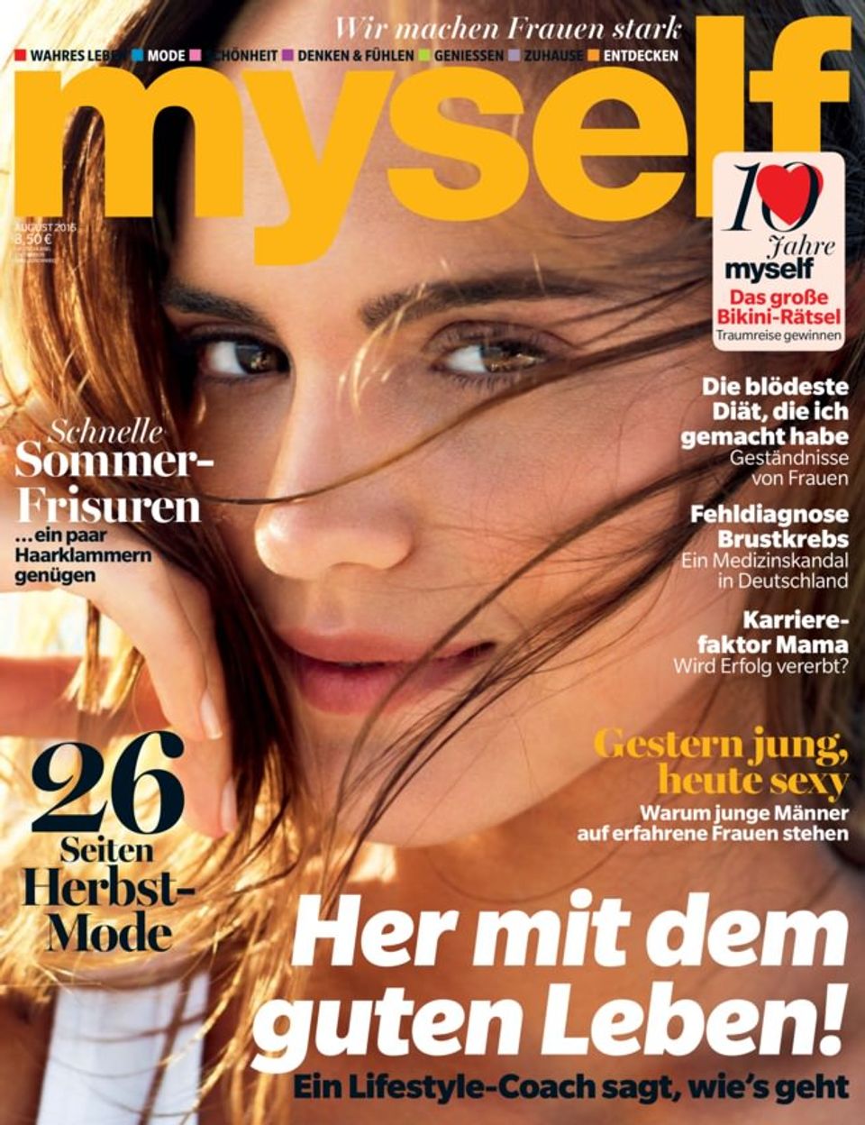 Get digital access to myself (Deutsch) - August 2015 issue | Magzter.com