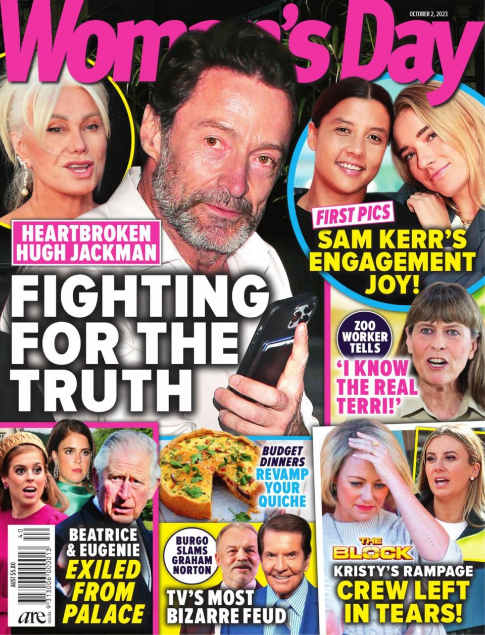 Get digital access to Woman's Day Australia - October 02, 2023 issue | Magzter.com