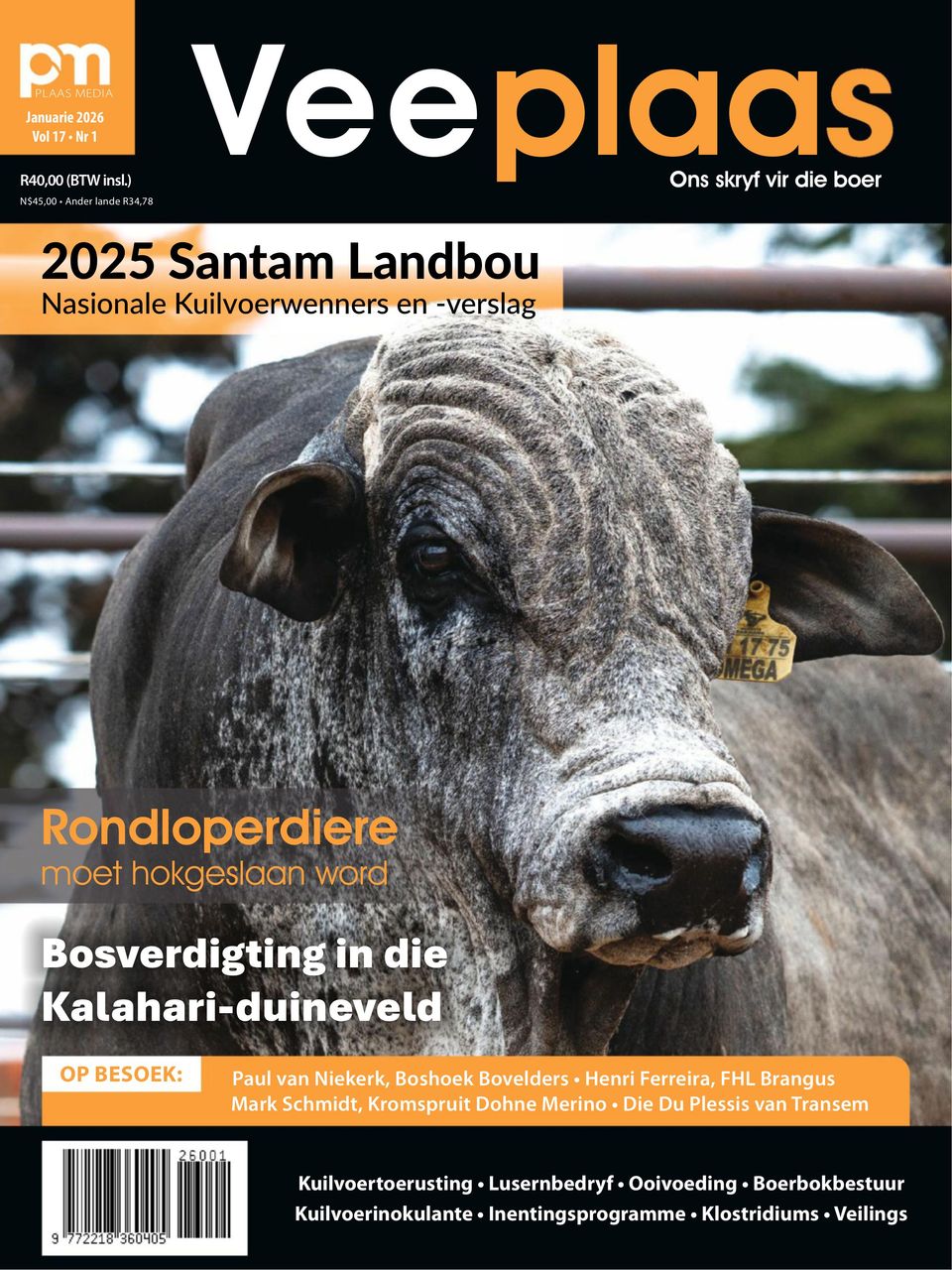 Get digital access to Veeplaas - Januarie 2026 issue | Magzter.com
