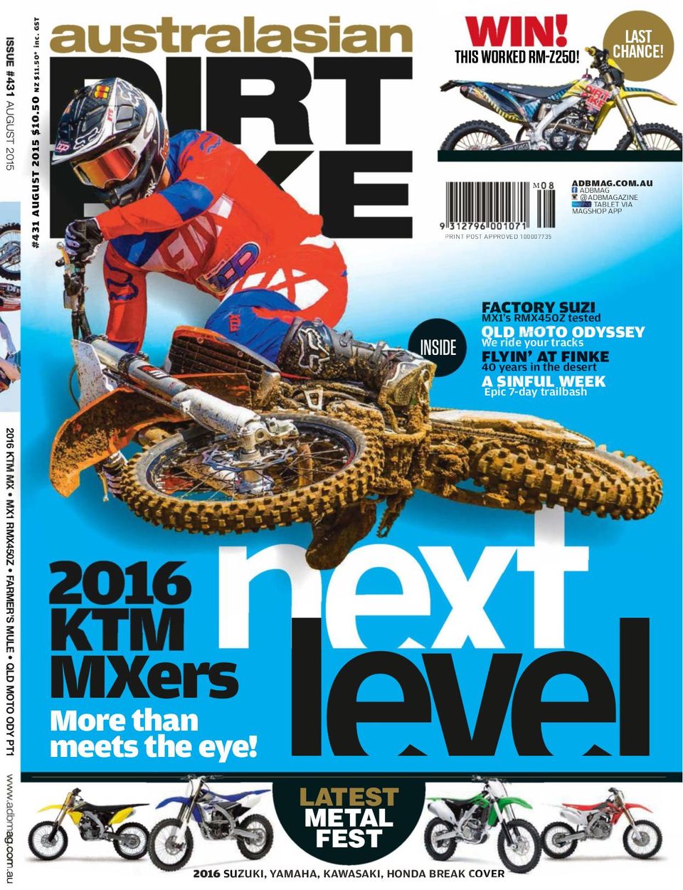 Get digital access to Australasian Dirt Bike Magazine - August 2015 ...