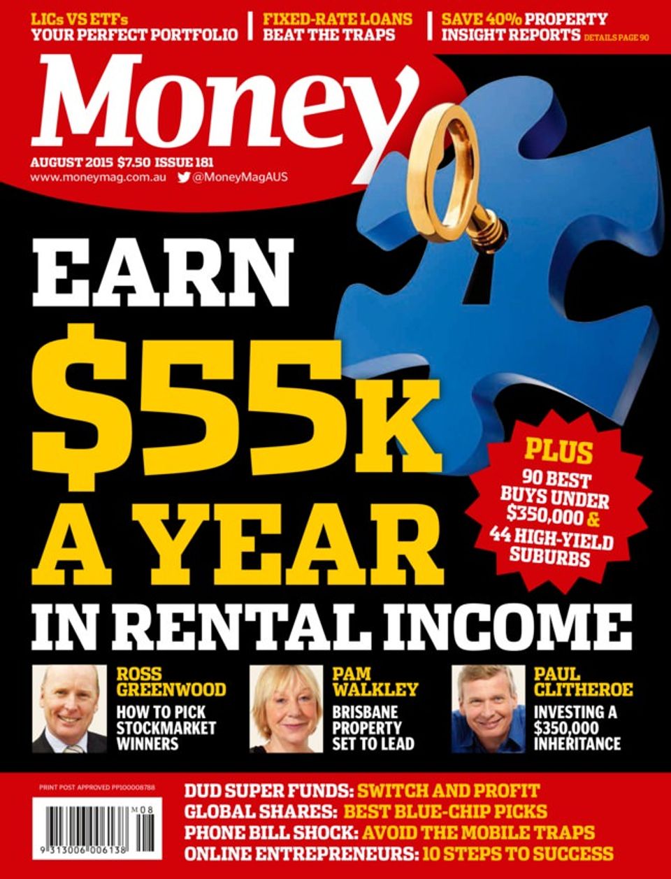 Money Magazine Australia-August 2015 Magazine