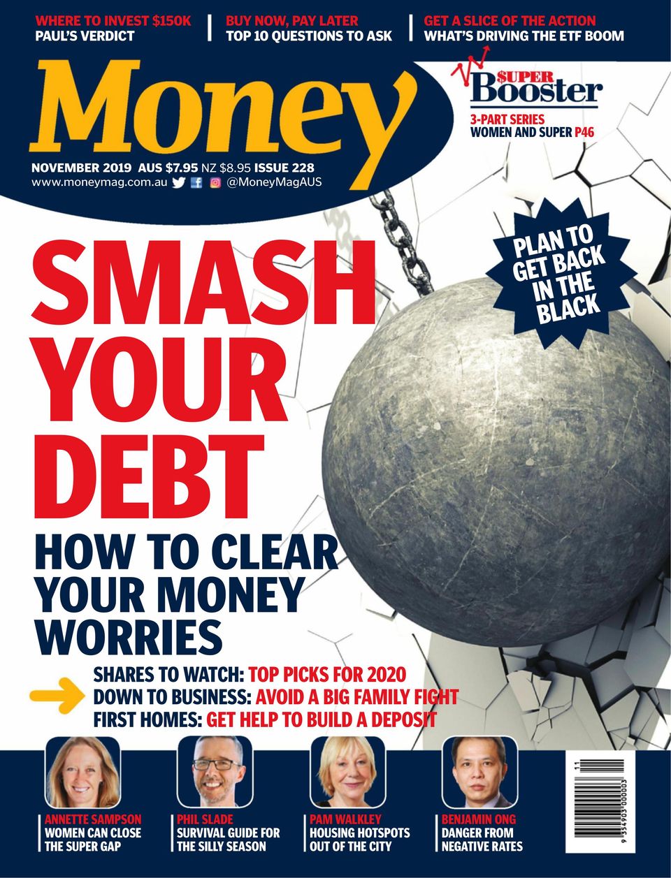 Money Magazine Australia-November 2019 Magazine