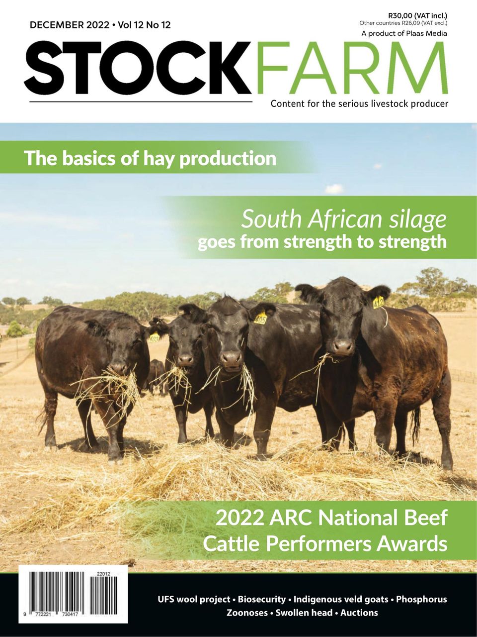 Get digital access to Stockfarm - December 2022 issue | Magzter.com