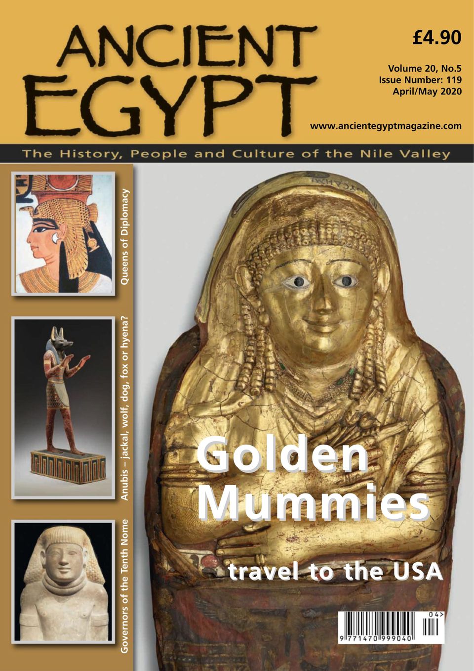 Ancient Egypt-April / May 2020 Magazine - Get your Digital Subscription