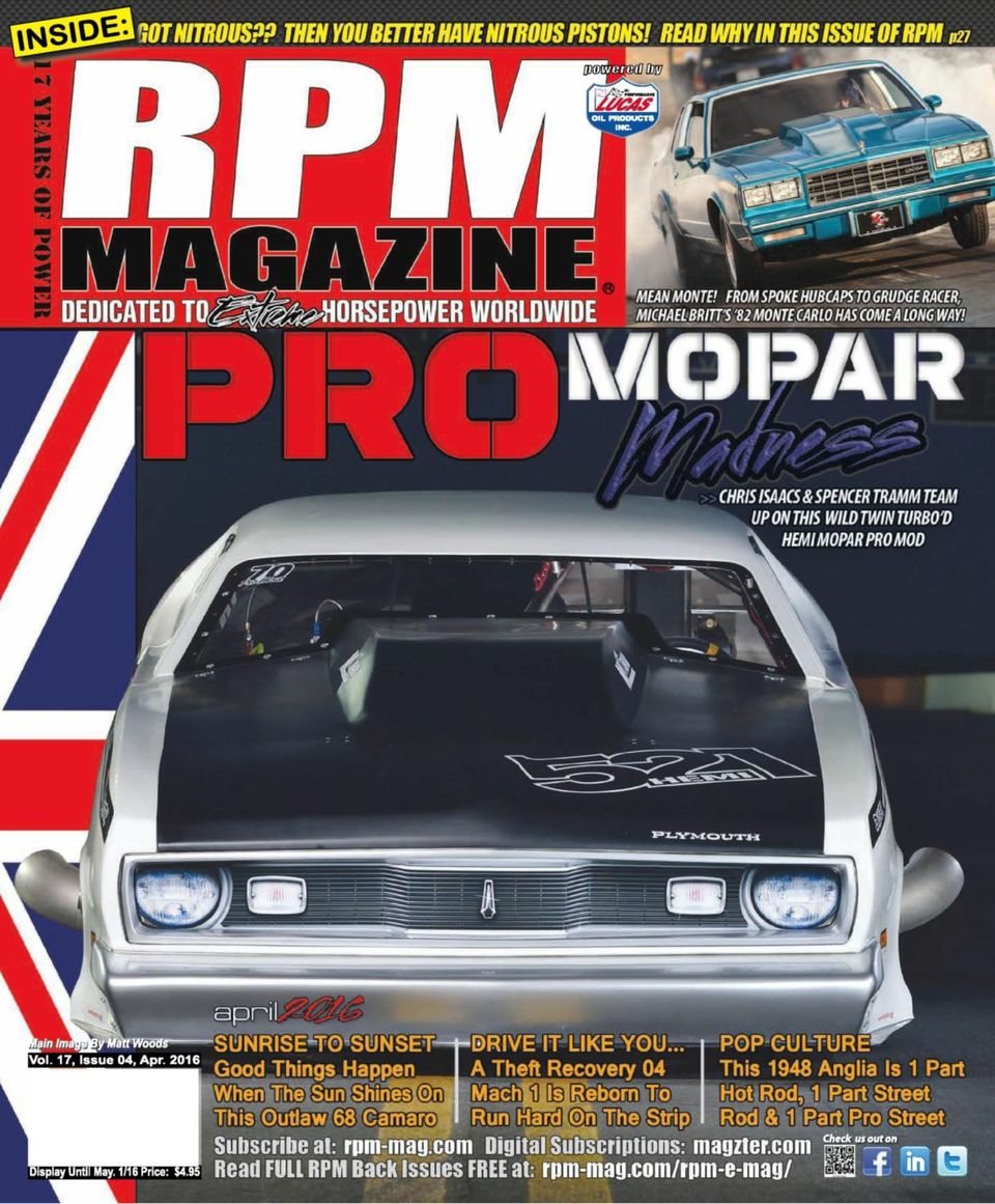 RPM Magazine-April 2016 Magazine - Get your Digital Subscription