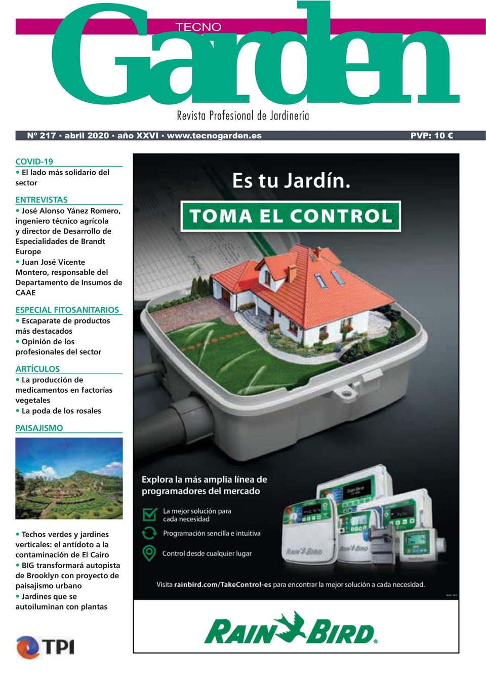 Get digital access to Tecnogarden - Abril 2020 issue | Magzter.com