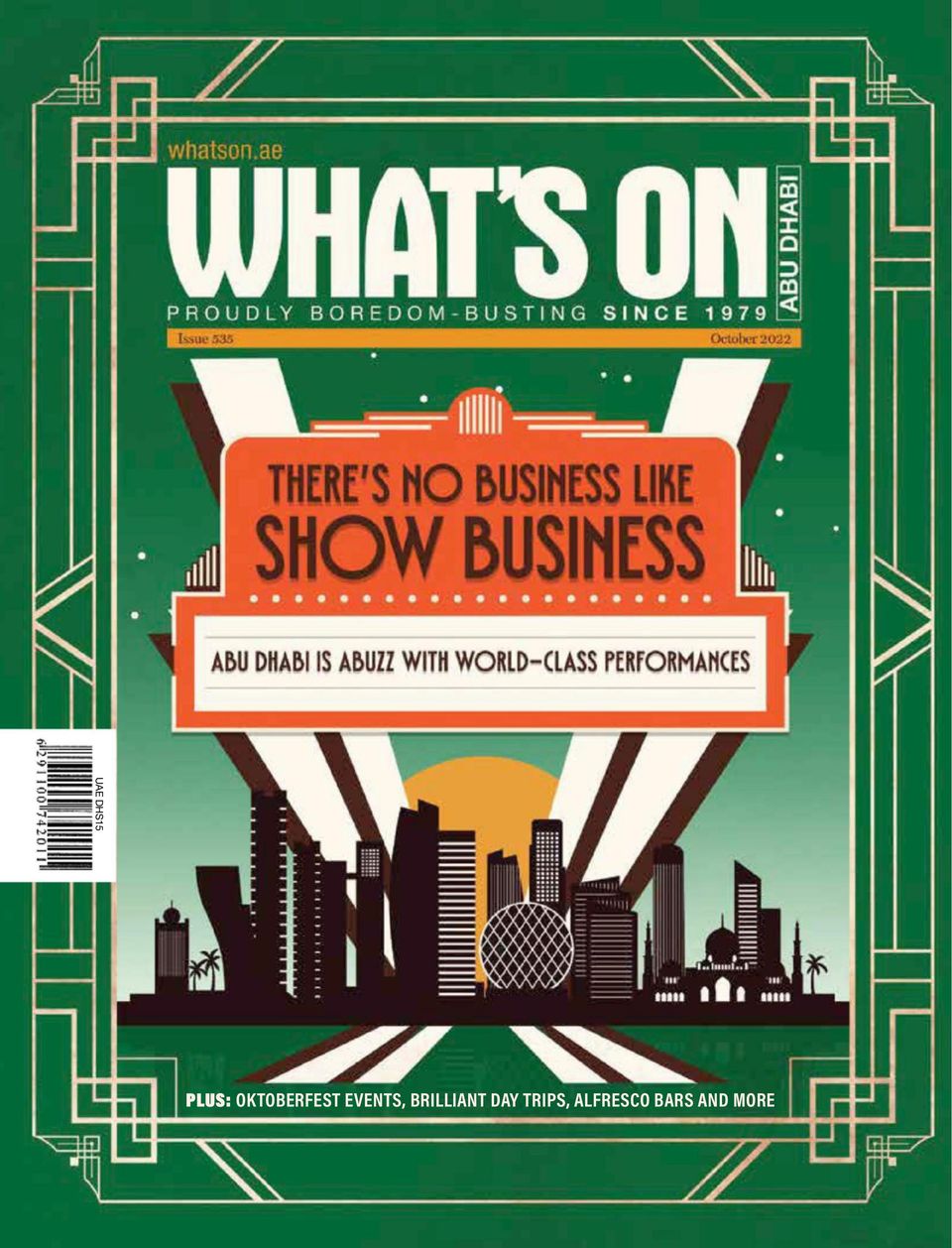 What's On Abu Dhabi-October 2022 Magazine - Get your Digital Subscription